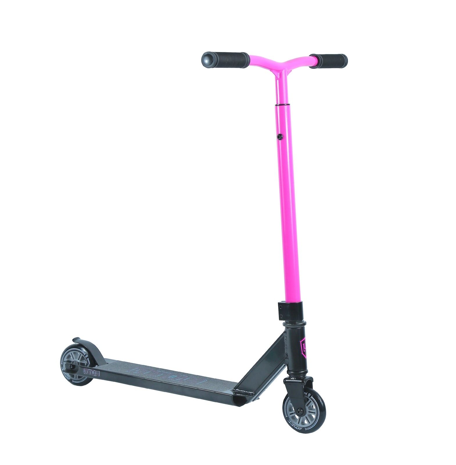 Grit Atom stunt scooter - Black / Pink - The Bike Place
