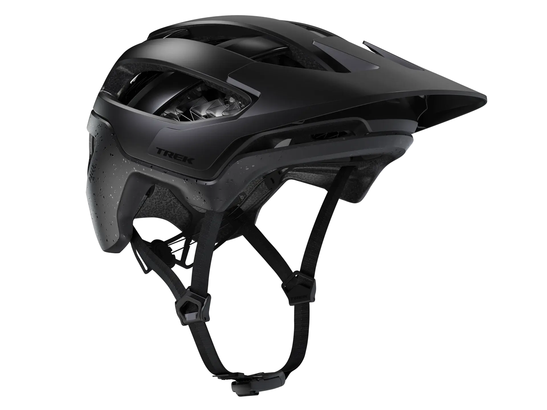 Trek Rally WaveCel Mountain Bike Helmet - Black - The Bike Place