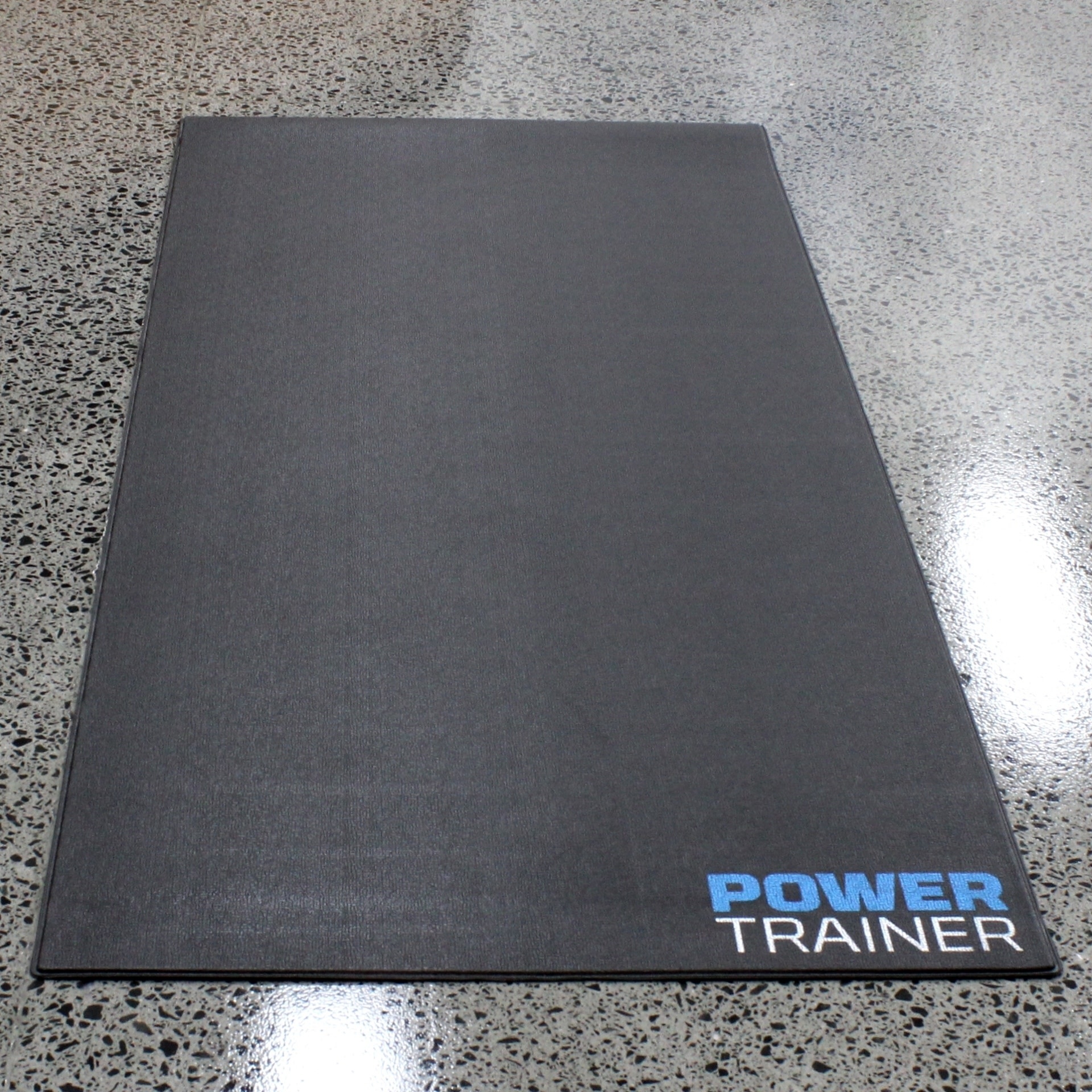 Premium Power Trainer Mat 1990mm x 900mm x 6mm - The Bike Place
