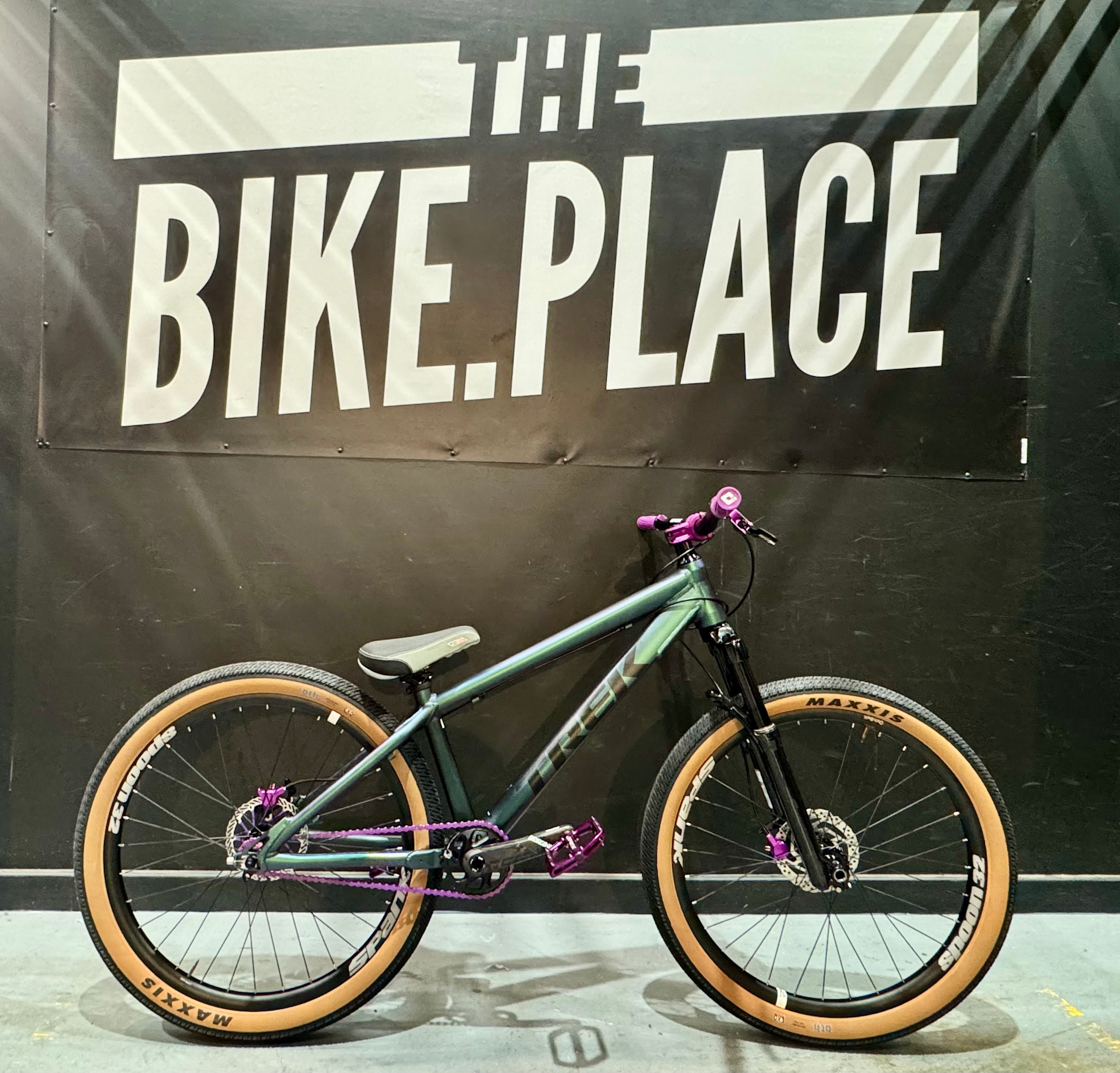 Trek Ticket DJ framset - Emerald Iris - The Bike Place