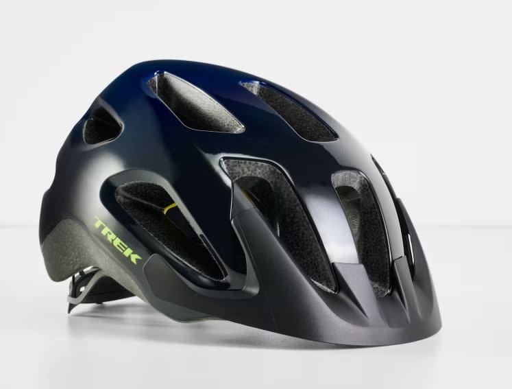 Trek Solstice Mips Youth Bike Helmet-Black/Dark Aquatic - The Bike Place