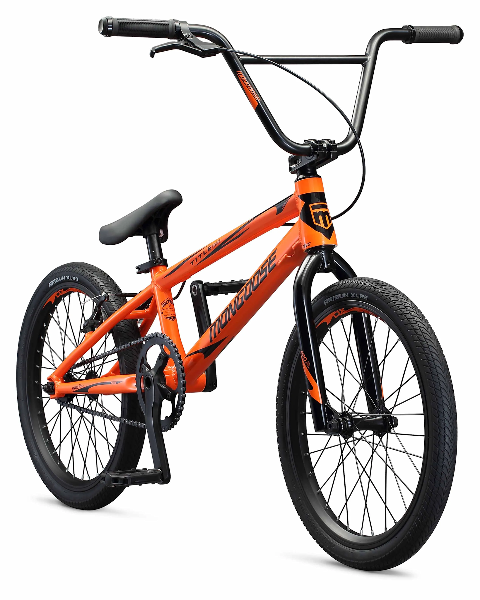 Mongoose Mongoose Title Elite Pro XL 20" - Orange - The Bike Place