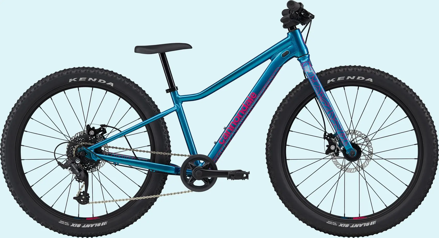 Cannondale U Kids Trail Plus 24"Deep Teal - The Bike Place