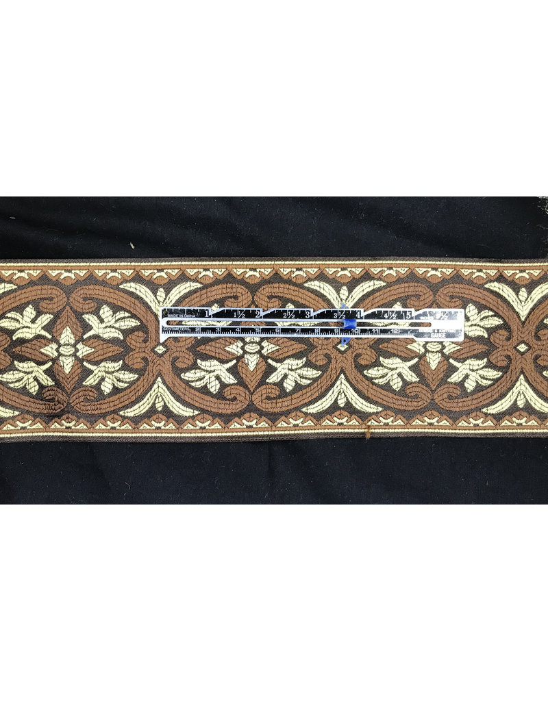 Coptic Sun Cross Wide, Early Period, Brown and Cream on Black - Cloak ...