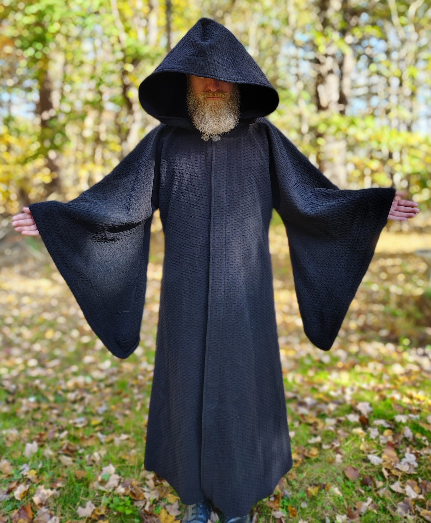 R571-Washable Black Palpatine & Darth Sidious Robe - Cloak & Dagger ...