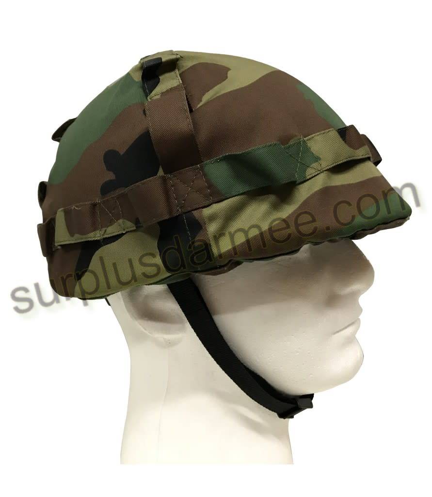 Imported Woodland Plastic Military Helmet - Army Supply Store Military