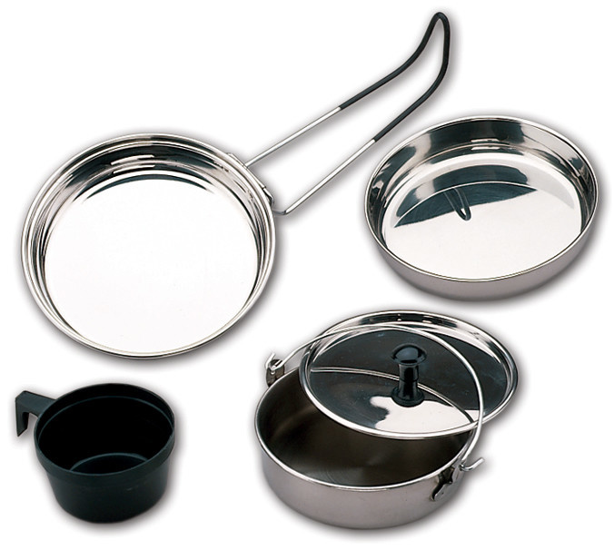 Cookware CookSet Camping Stainless Steel North 49 - Army Supply Store ...