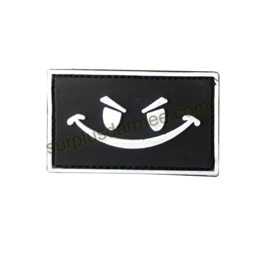 Patch PVC Velcro Smiley Face - Army Supply Store Military