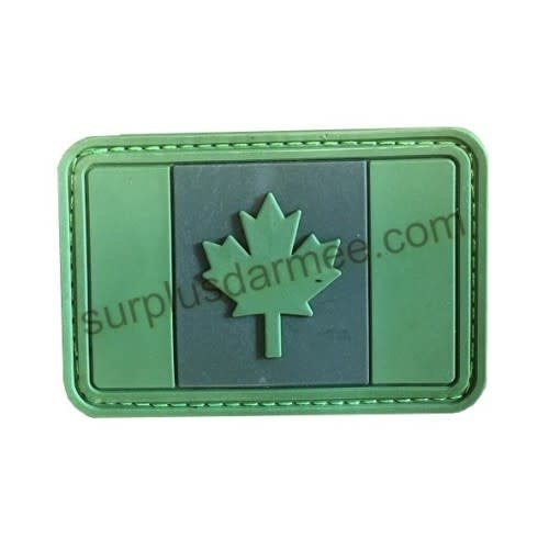 Patch PVC Velcro Canadian Green - Surplus D'Armée Général