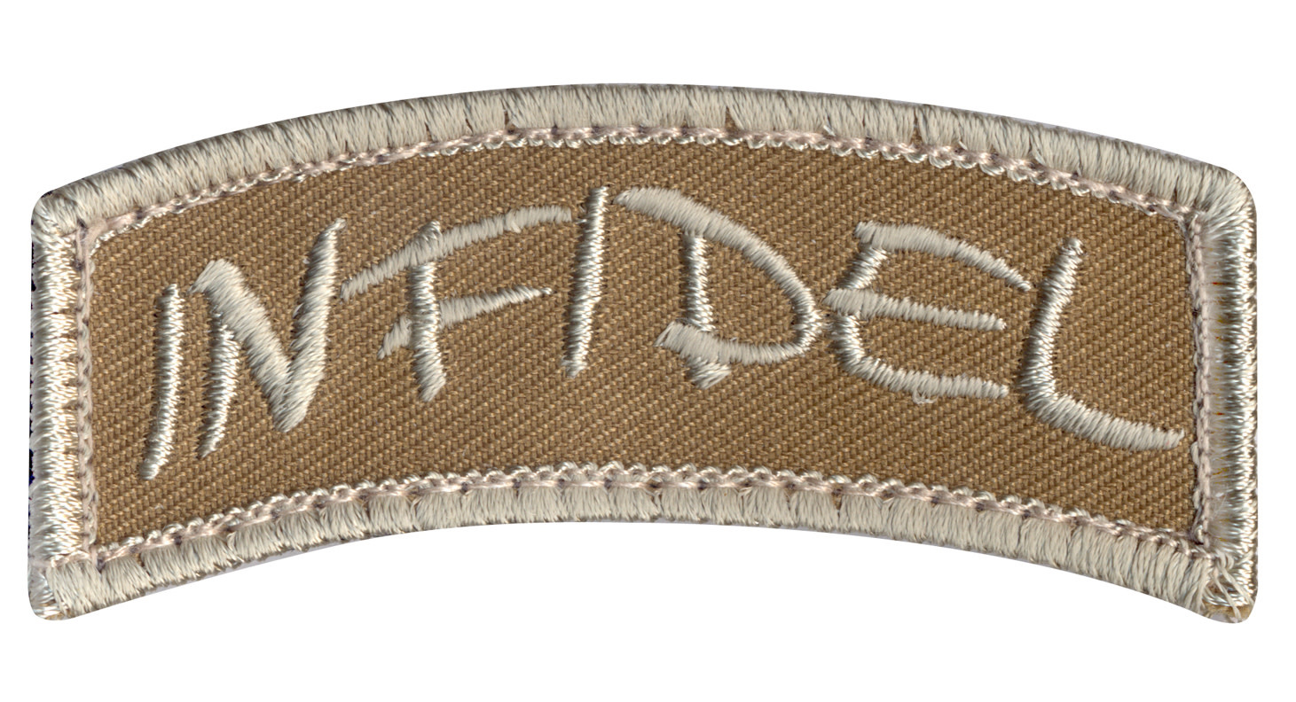 Patch Velcro Infidele TAN - Surplus D'Armée Général