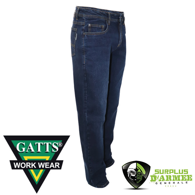 Gatts Stretch Work Jeans Pants - Army Supply Store Military