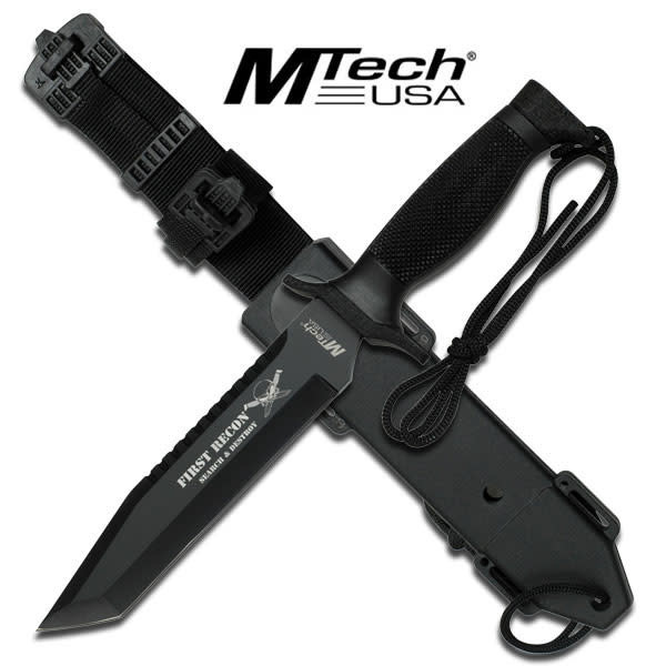 Recon Stainless M-TECH Fixed Blade Knife - Army Supply Store Military