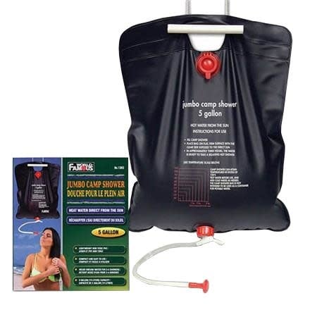 Portable Shower 19L Solar Camping World Famous - Army Supply Store Military