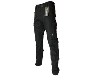 Rip-Stop Tactical Commando Pants Black MILCOT - Army Supply Store Military
