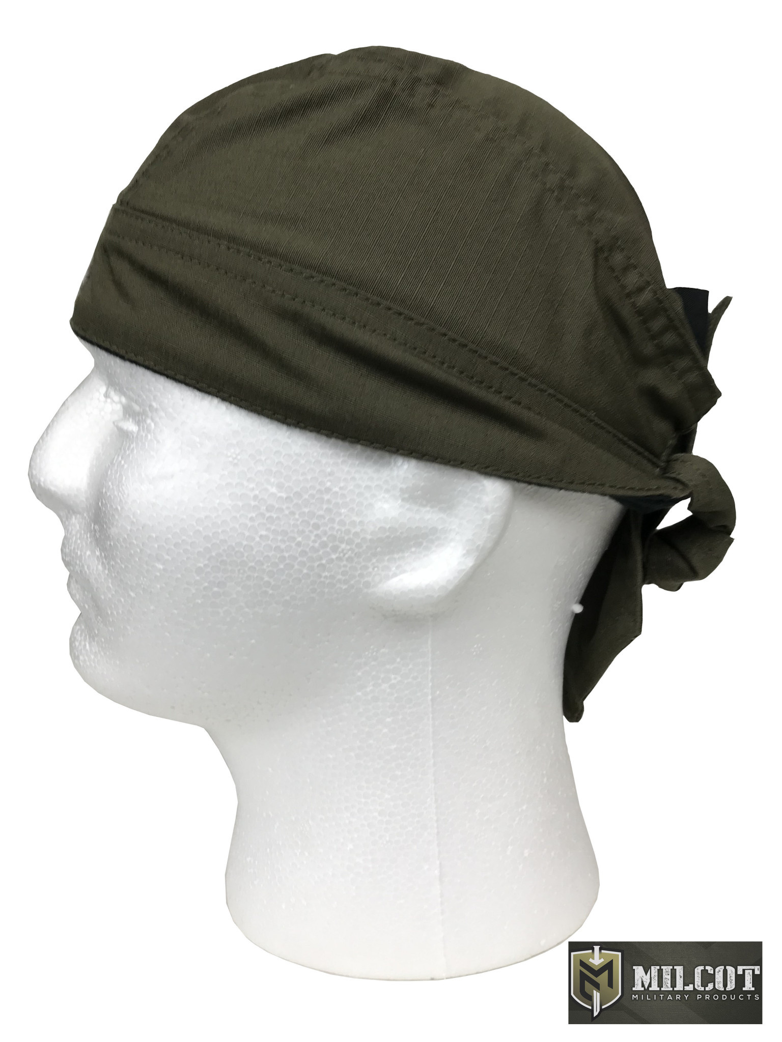 Olive Green Milcot Military Scarf Bandanas - Army Supply Store Military
