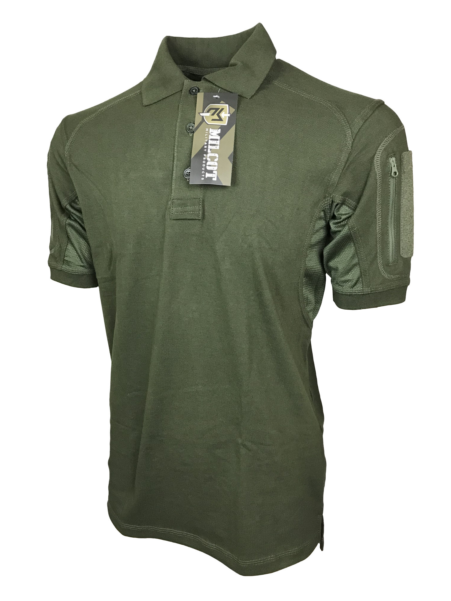 Polo Tactical Olive OD MILCOT Tactical Sweater - Army Supply Store Military