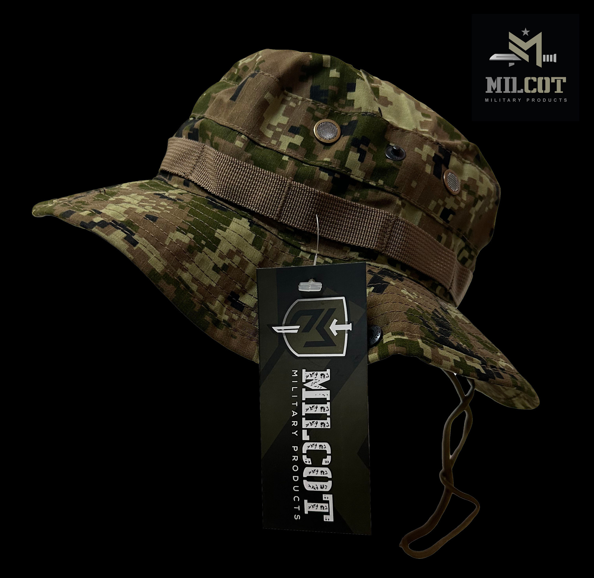 BOONIE HAT MILITAIRE STYLE CADPAT MT MULTI TAN MILCOT - Surplus D'Armée ...