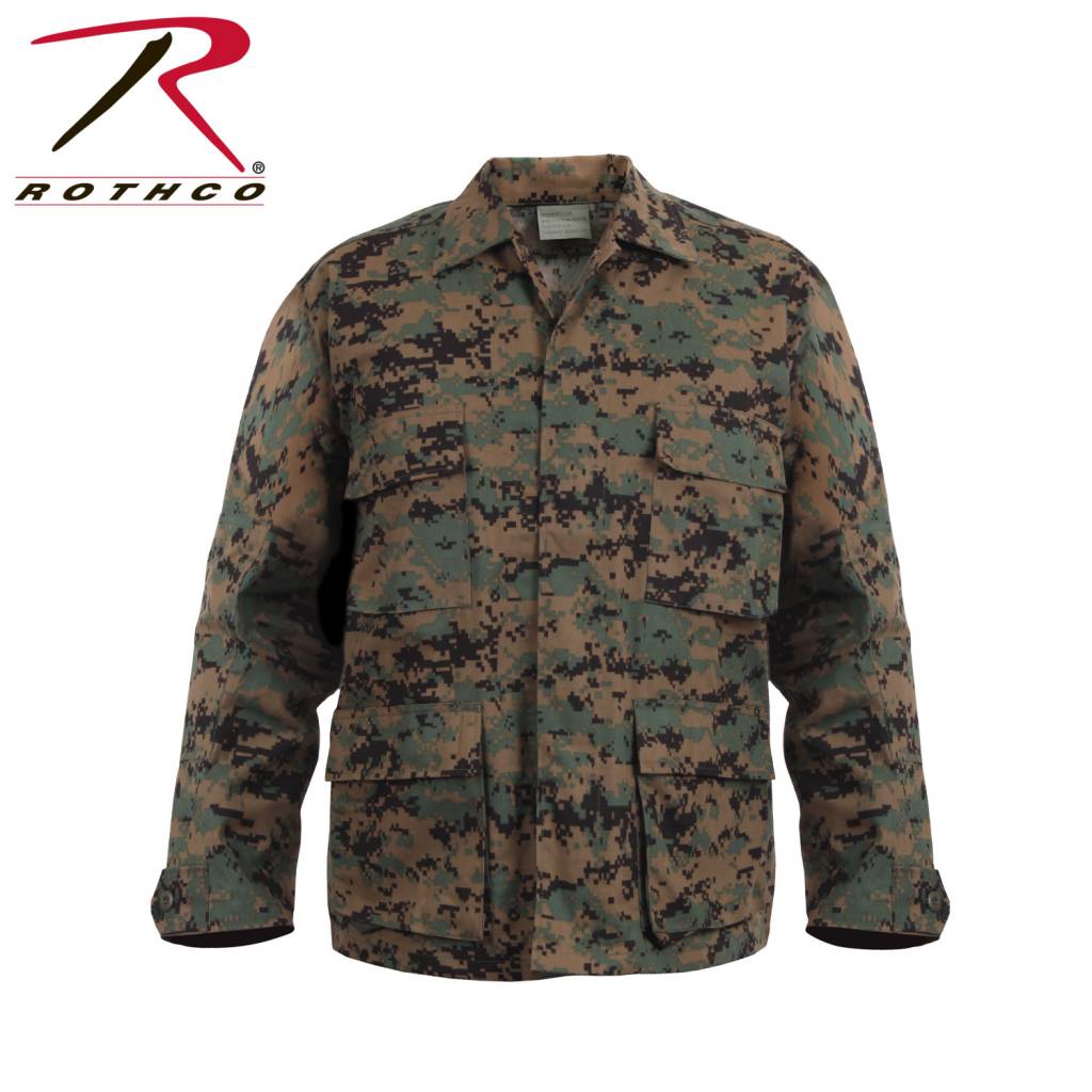 Rothco Digital Camo BDU Shirts Marpat - Army Supply Store Military