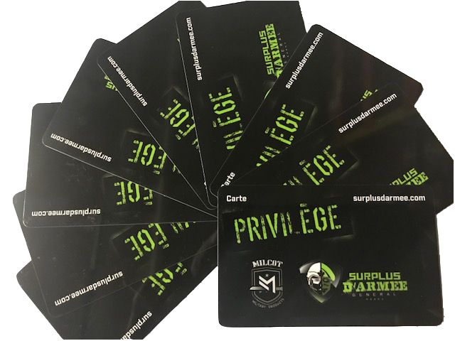 Privilege Gift Card Army Surplus General Military Quebec - Army Supply ...