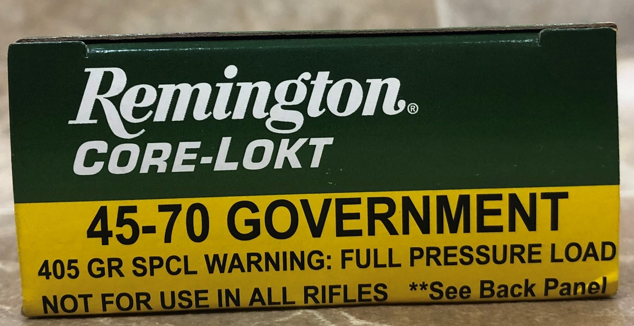 Remington 45-70 Gov't 405gr SPCL Full Pressure Load (21459) - Eagle ...