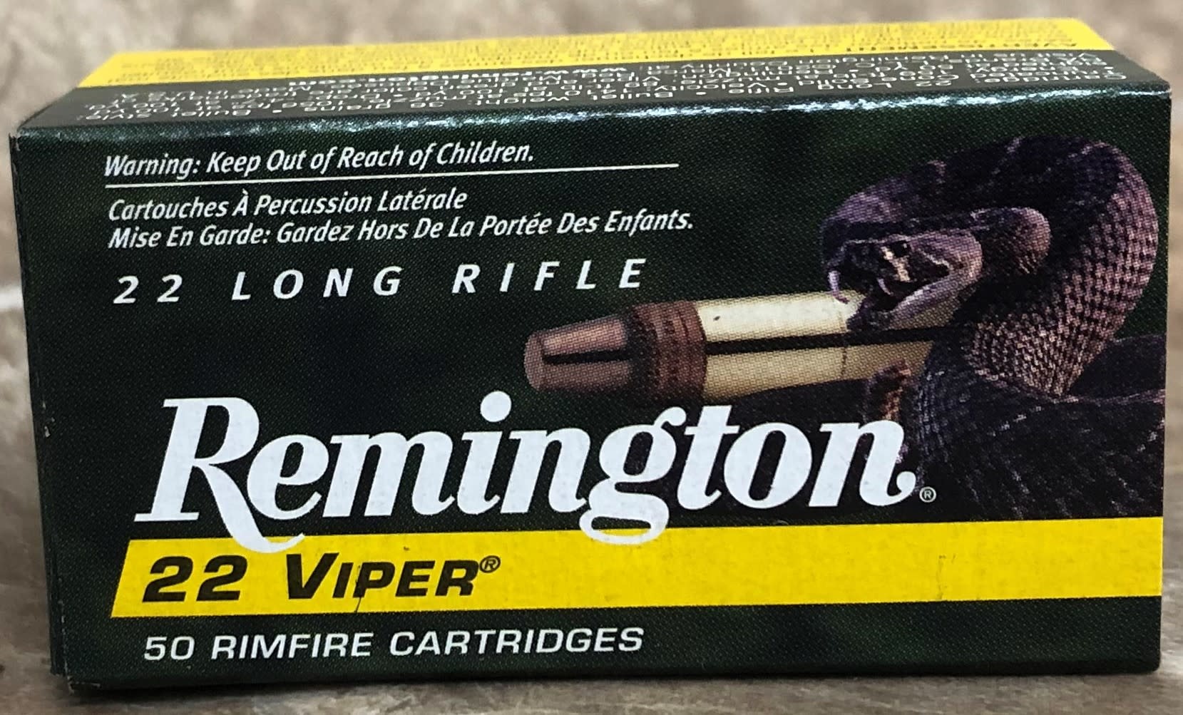 Remington Remington Viper 22LR 36gr 50ct Hyper Velocity Truncated Cone ...