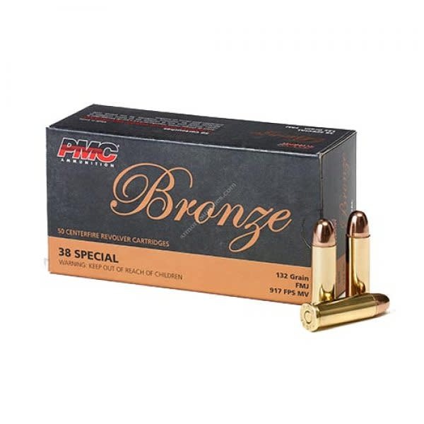 PMC 38 Special 132gr FMJ 50rds (38G) - Eagle Firearms Ltd