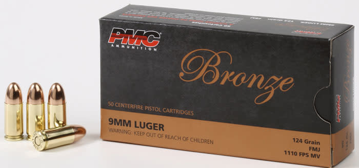 PMC 9mm 124gr FMJ 50rd - Eagle Firearms Ltd