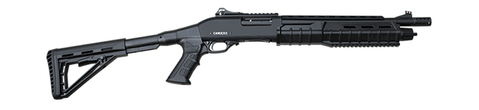 Canuck Commander 12GA Pump 14"barrel, Adjustable Stock, Pistol Grip ...