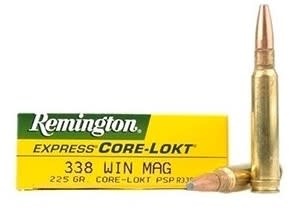 Remington 338 Win Mag 225gr Core-Lokt PSP (22189) - Eagle Firearms Ltd