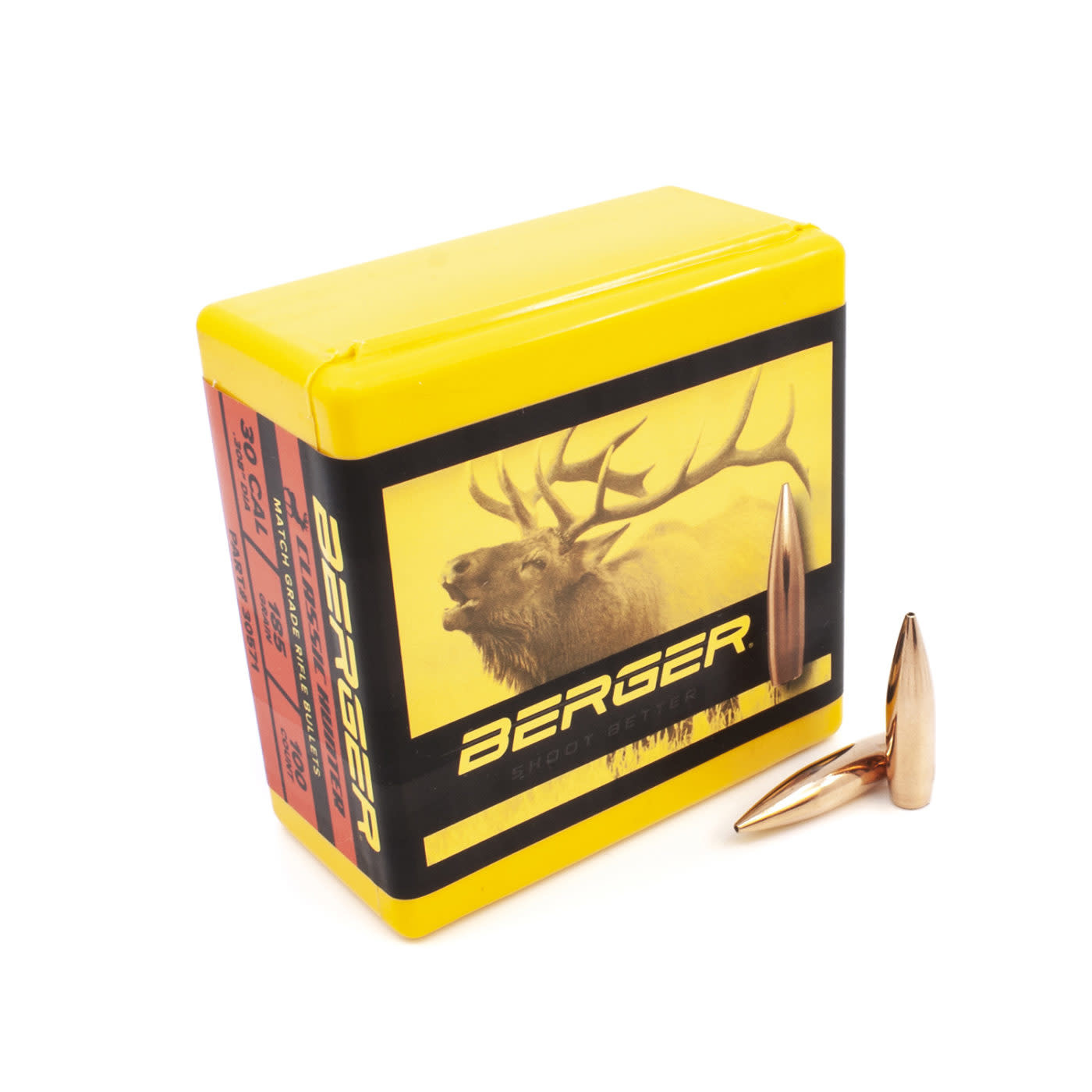 Berger .308 dia. 30cal 185gr Classic Hunter 100ct. (30571) - Eagle ...
