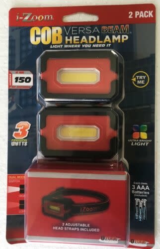 Versa Beam 150 Lumen COB LED Headlamp (FLCH215012) - Eagle Firearms Ltd