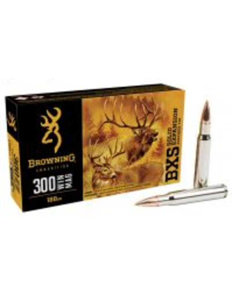 Browning 300 Win Mag 180gr BXS Copper Expansion (B192403001) - Eagle ...