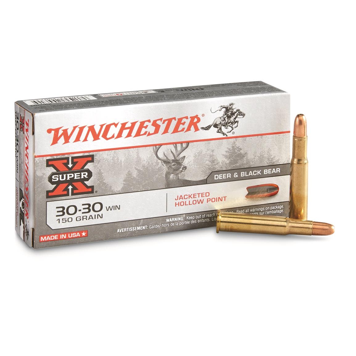 Winchester 30-30 Win 150gr JHP (X30301) - Eagle Firearms Ltd