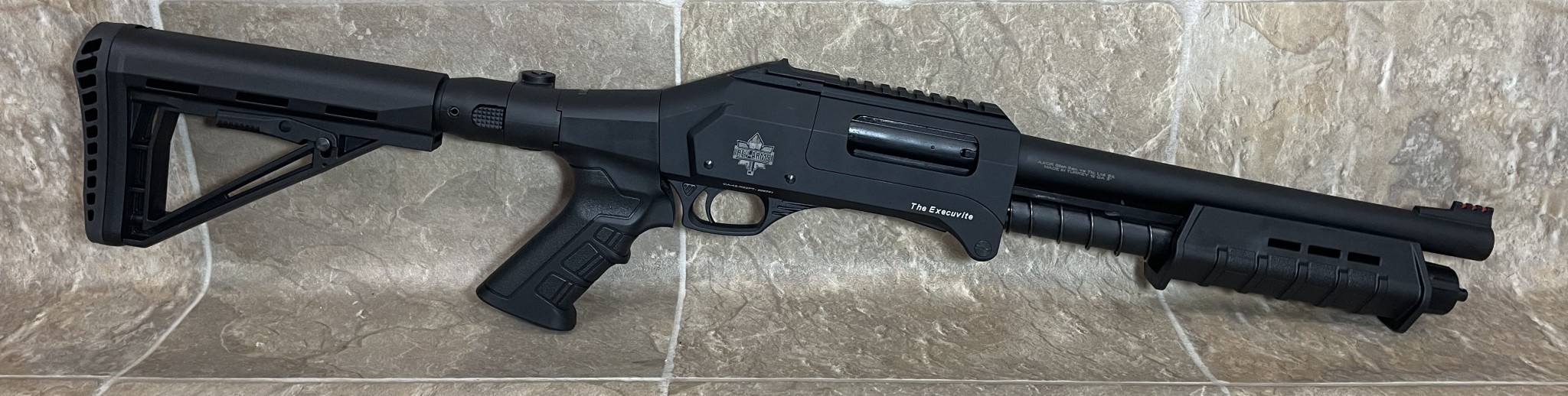 Rev Arms The Executive Folding Pump 12ga 3", 10" Barrel - Eagle ...