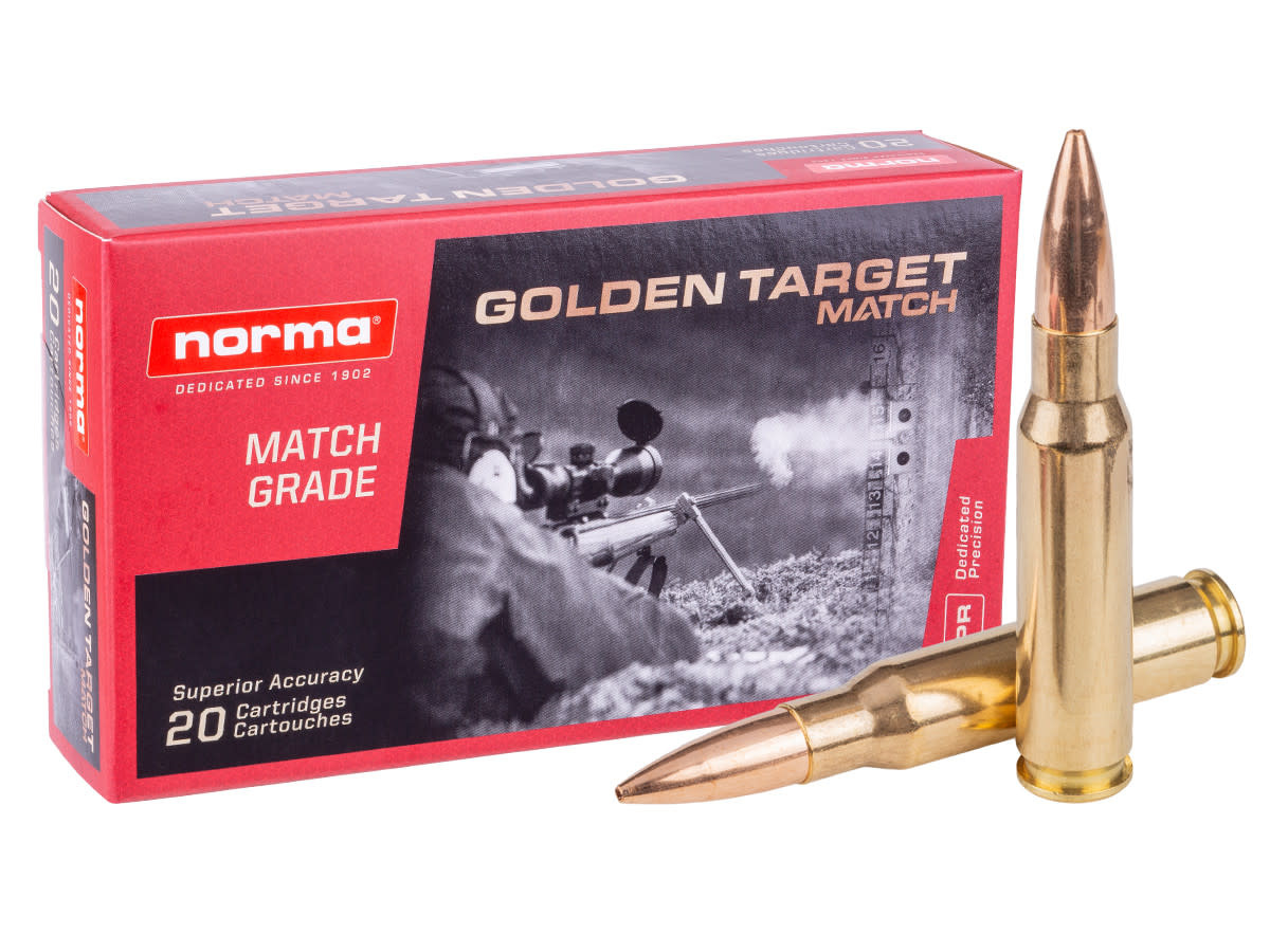 Norma Golden Target 308 Win 175gr HP (10177442) - Eagle Firearms Ltd