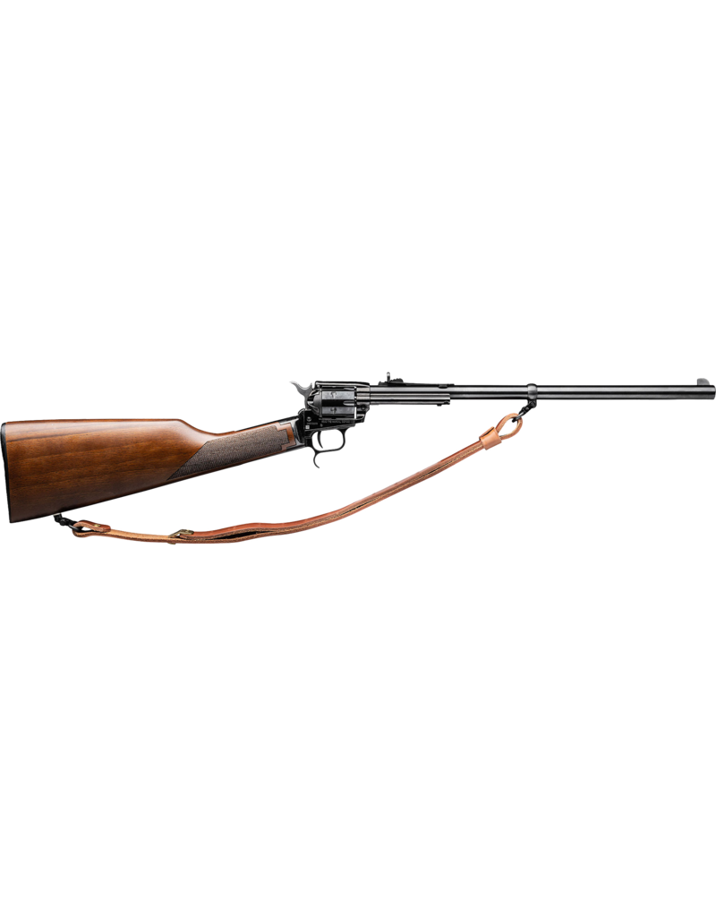 Heritage Rough Rider Rancher 22LR 16" Walnut w/ Maple Leaf and Leather ...