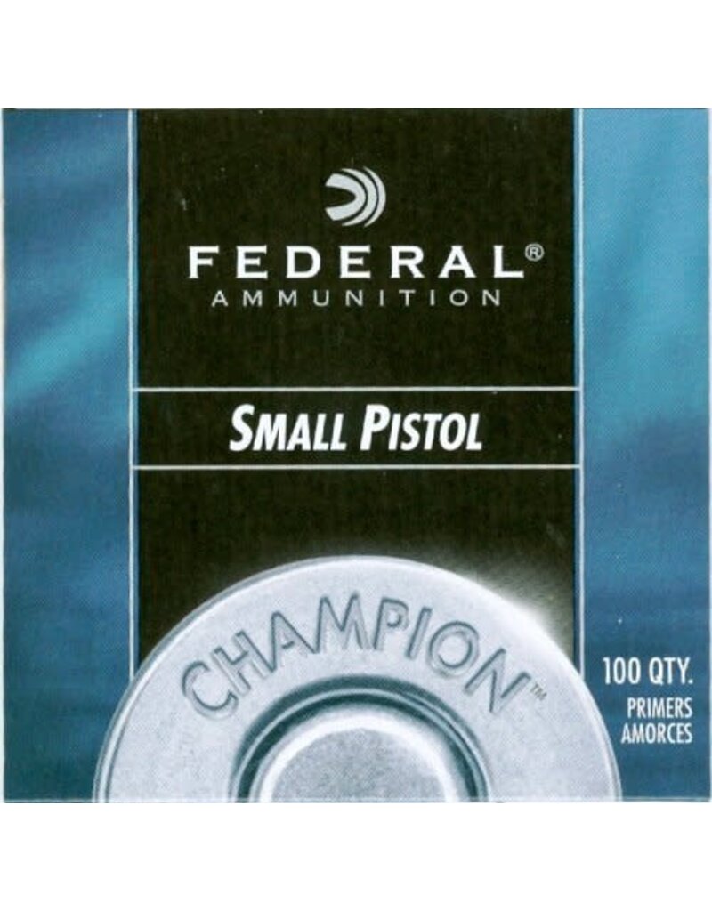 Federal No 100 Small Pistol Primers/Brick 1000ct - Eagle Firearms Ltd