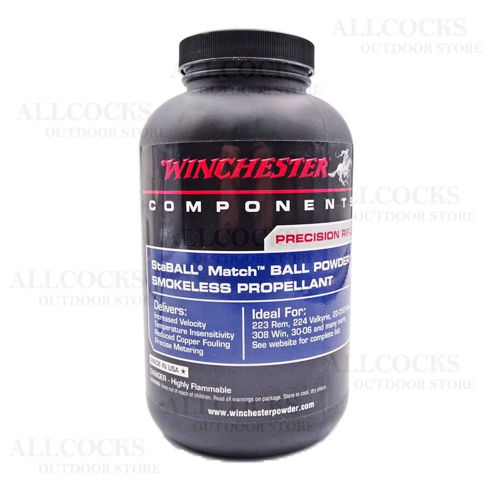 Winchester Staball Match Powder 1lb - Eagle Firearms Ltd