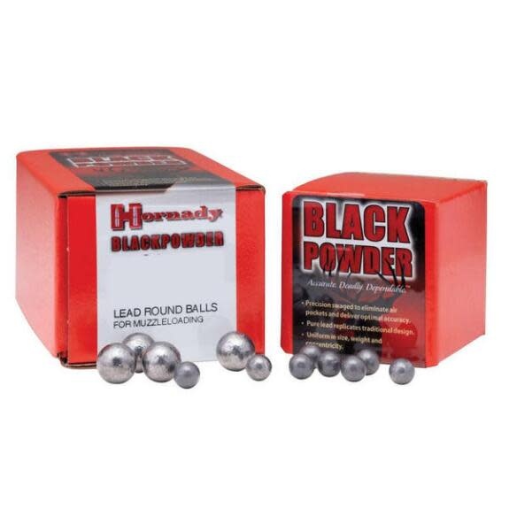Hornady .495 dia. 50Cal Lead Round Balls 100ct. (6093) - Eagle Firearms Ltd
