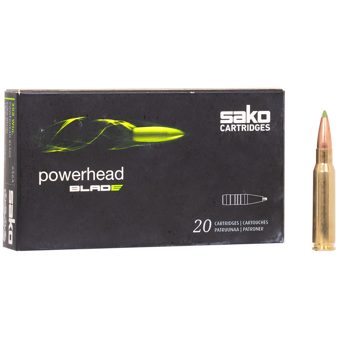 Sako 308 Win 162gr Powerhead Blade - Eagle Firearms Ltd