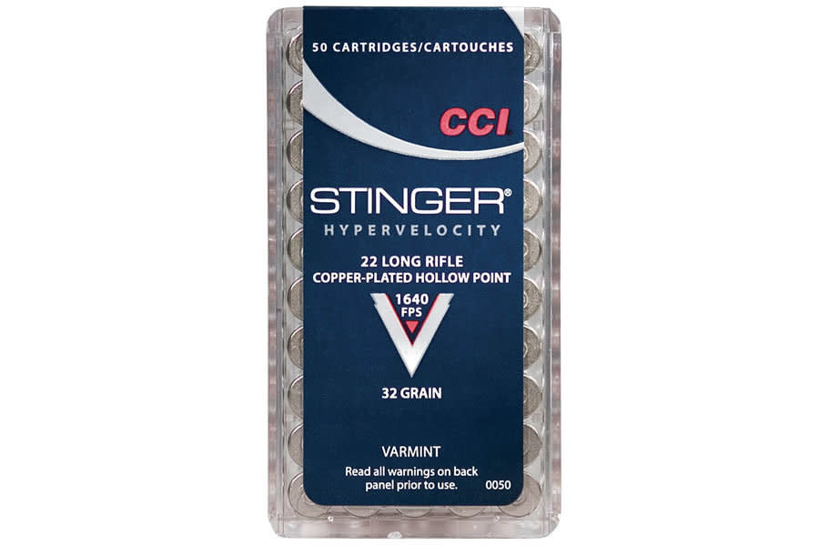 CCI Stinger 22 LR 32gr -500rd Brick (0050) - Eagle Firearms Ltd