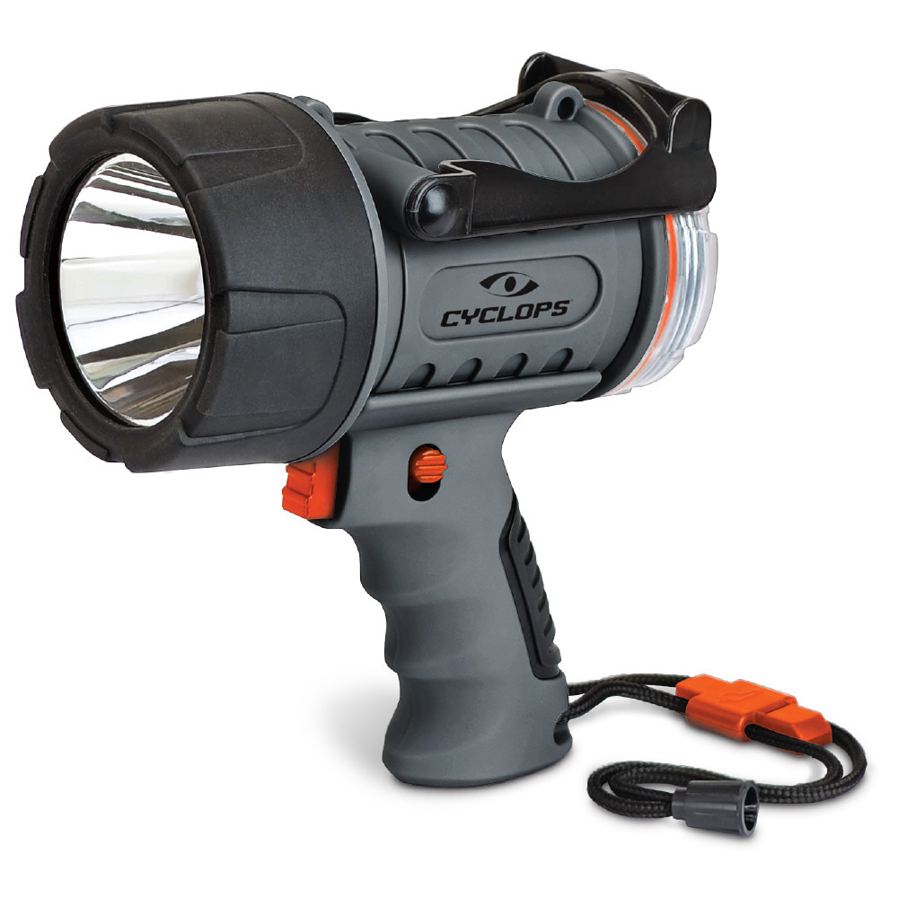 Cyclops Waterproof Rechargeable Handheld Spotlight 1000 Lumens - Eagle ...