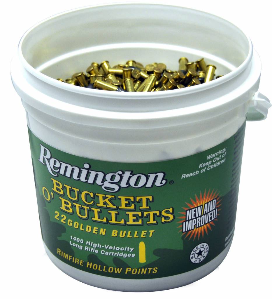 Remington 22 LR Bucket O' Bullets 1400rd - Eagle Firearms Ltd