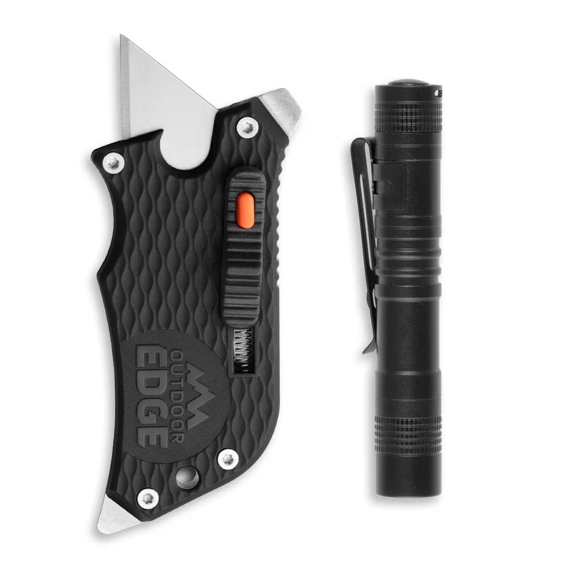 Outdoor Edge SlideWinder and Pocket Flashlight (PR24SWKFL) - Eagle ...