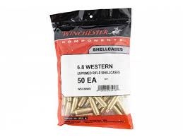 Winchester 6.8 Western Unprimed Brass 50ct. (WSC68WU) - Eagle Firearms Ltd