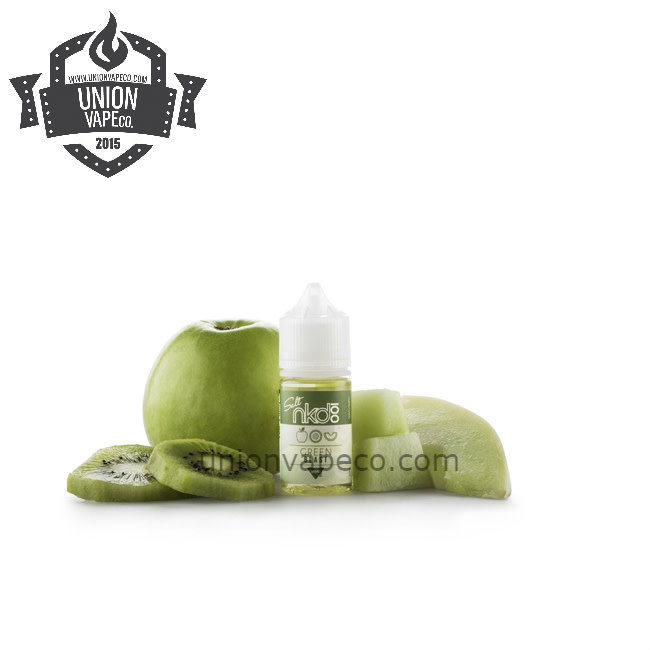 Naked Naked Salt Nic - Melon Kiwi (Green Blast) (30ml) - Union Vape Co.