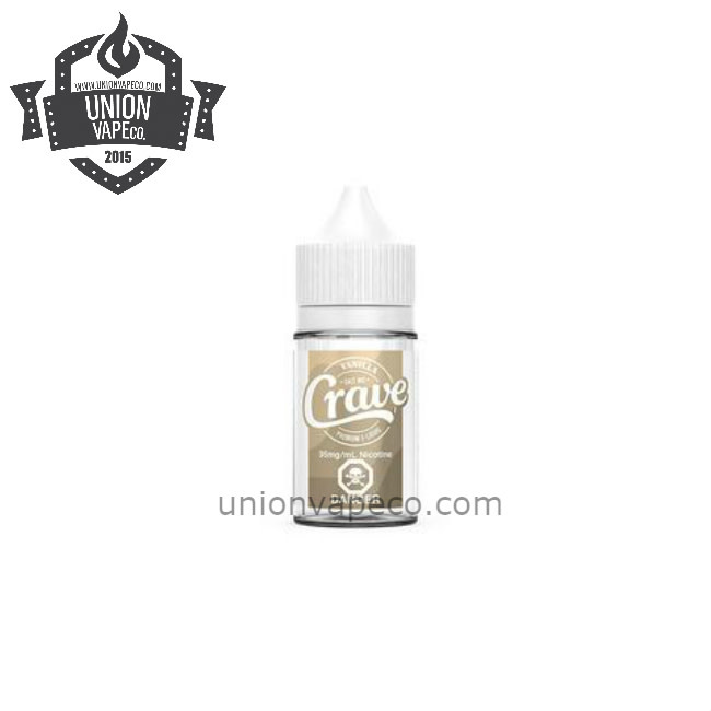 Crave Crave Salt Nic - Vanilla (30ml) - Union Vape Co.