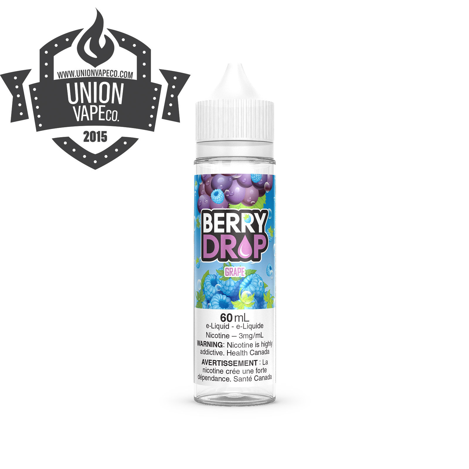 Berry Drop Berry Drop - Grape (60ml) - Union Vape Co.