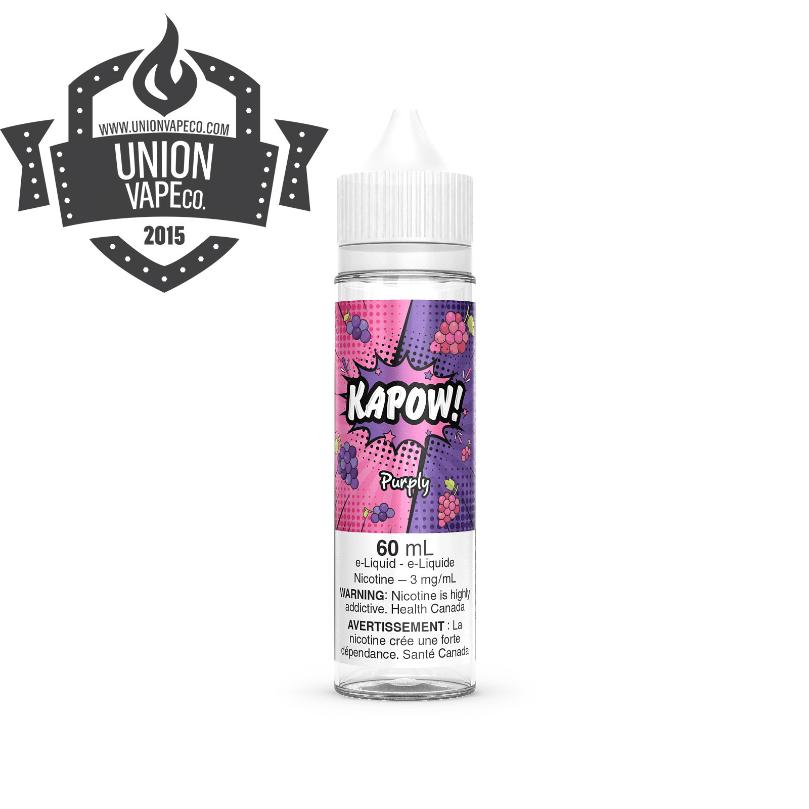 Kapow Kapow (60ml) - Purply - Union Vape Co.