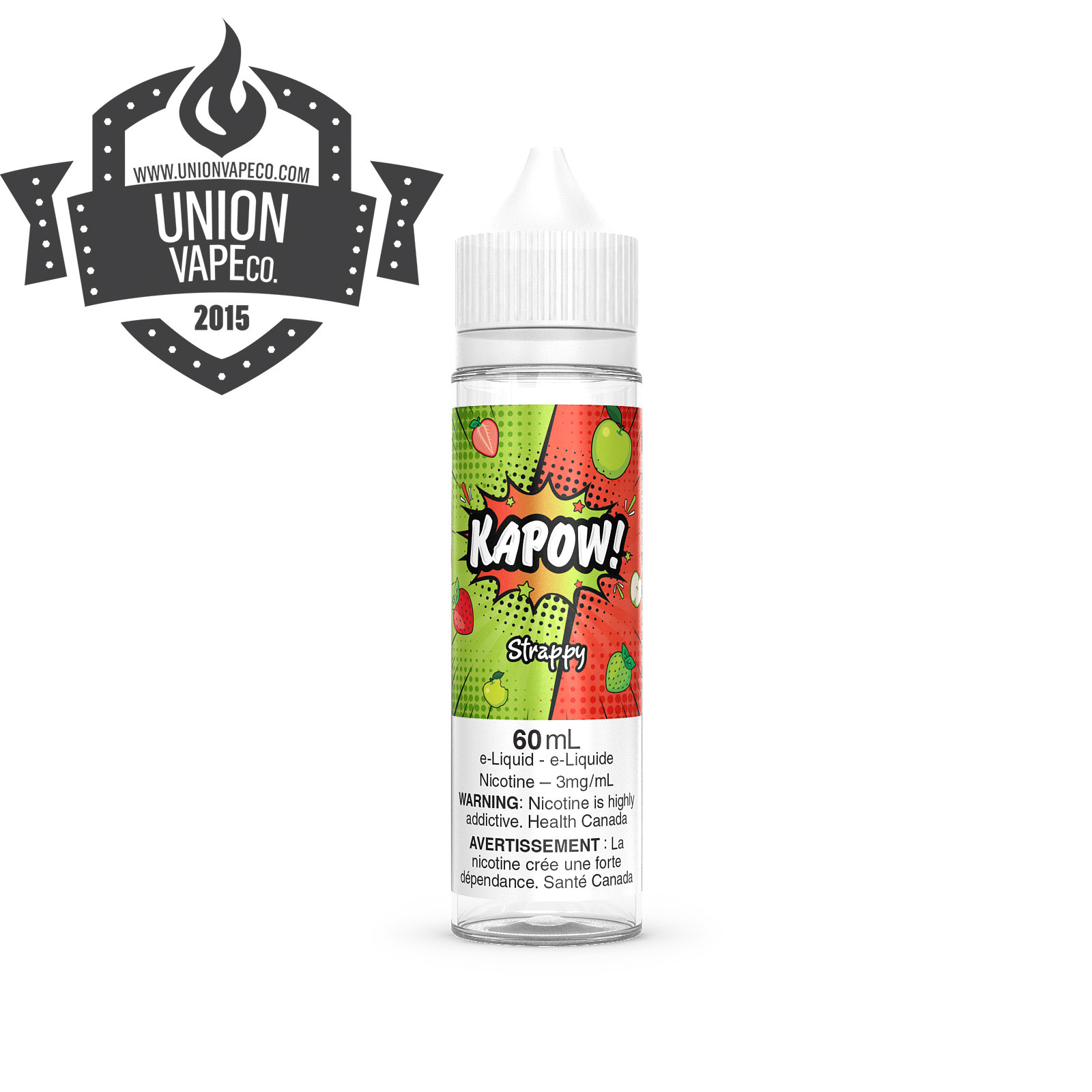 Kapow Kapow (60ml) - Strappy - Union Vape Co.